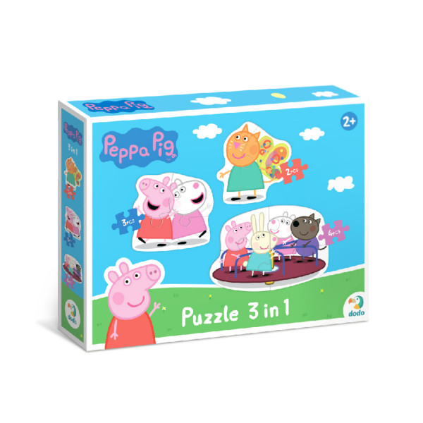 Dodo puzzle Peppa prase 3u1 339