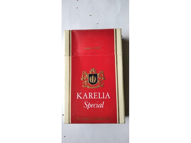 Karelia special kutija od cigareta iz Grcke