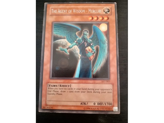 Yu-GI-OH!- The Agent of Wisdom - Mercury  (Rare)