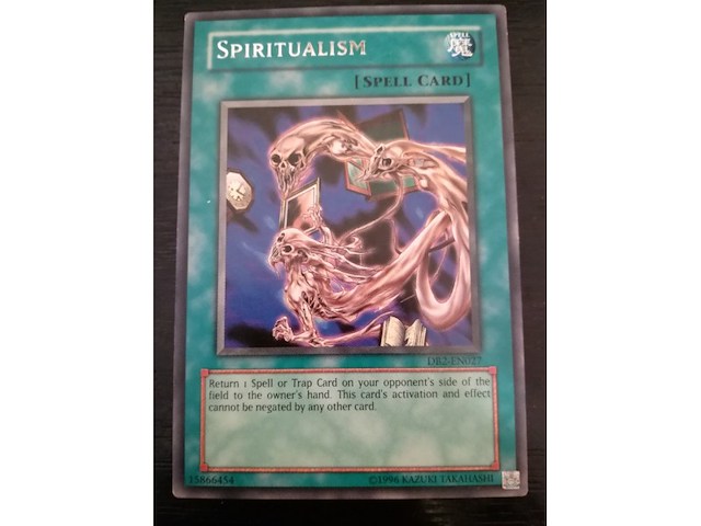 Yu-GI-OH!- Spiritualism (Rare)