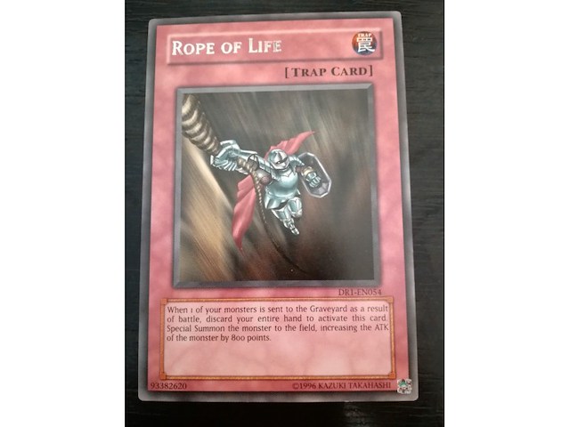 Yu-GI-OH!- Rope of Life (Rare)