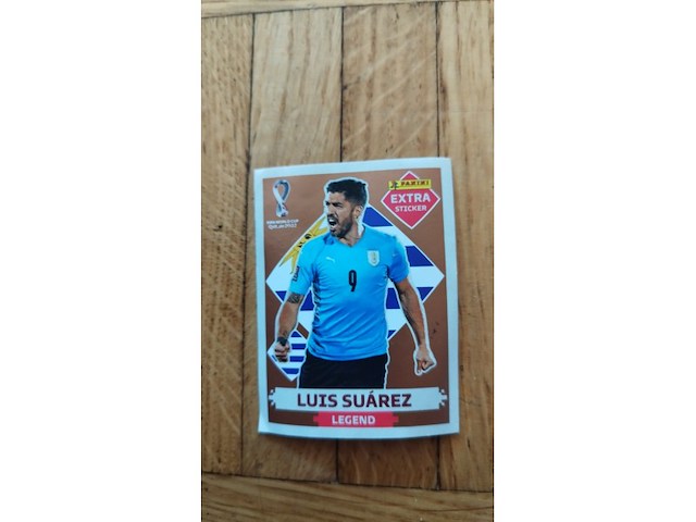 Luis Suarez Bronze EXTRA STICKER