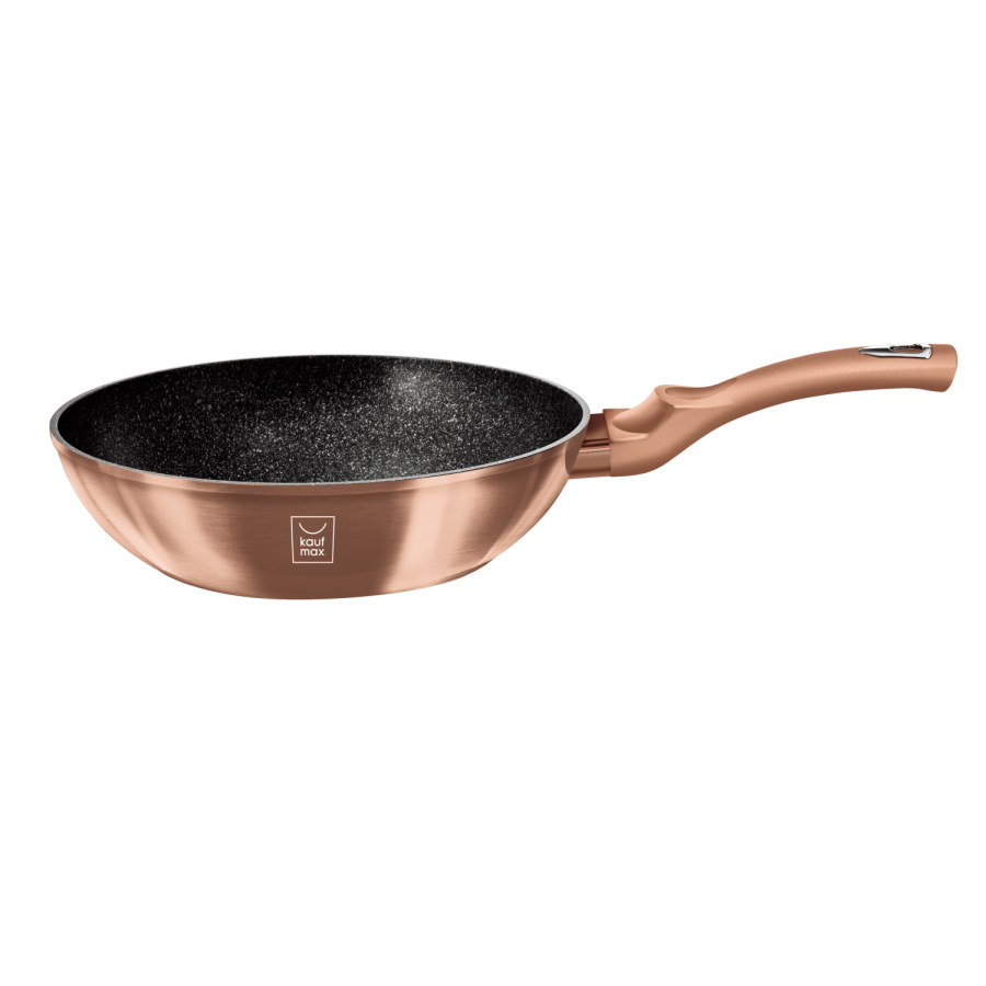 WOK TIGANJ 28CM ROSE GOLD METALIC COLLECTION