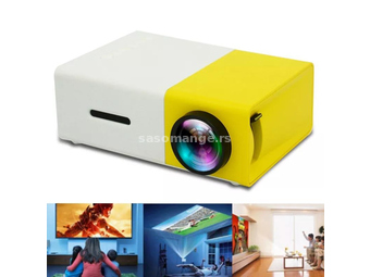 LED Projektor Mini Full HD YG300