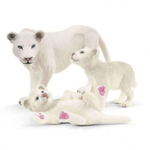 SCHLEICH Porodica belih lavova