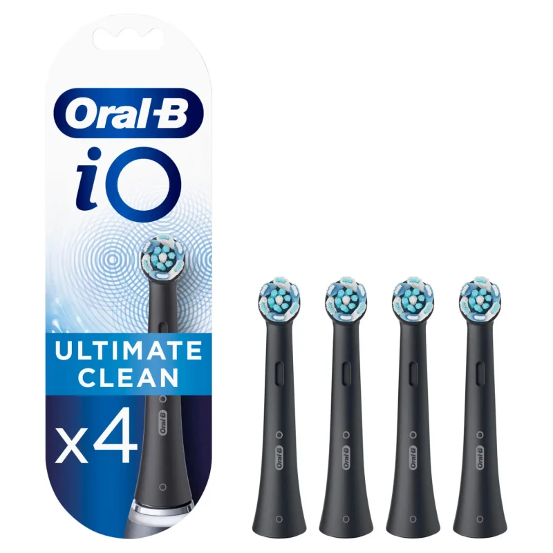 Oral-B iO Ultimate crni nastavci za električnu četkicu 4 komada