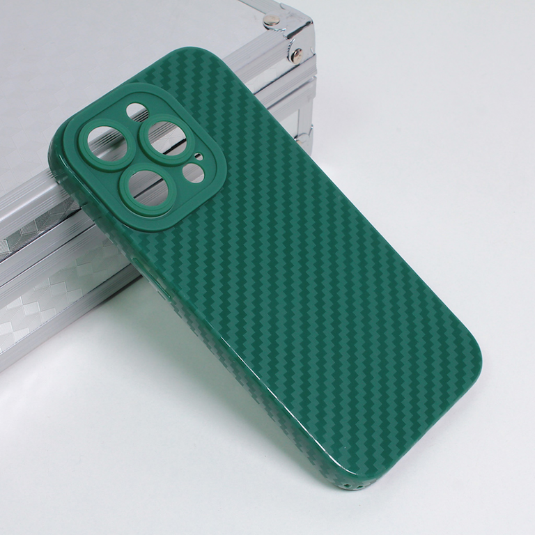 Maska(futrola) Silikon Line za iPhone 14 Pro 6.1 tamno zelena