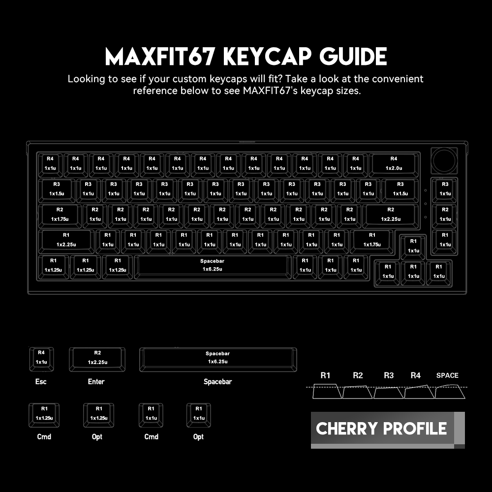 Tastatura Mehanicka Gaming Fantech MK858 RGB Maxfit67 crna (brown switch)