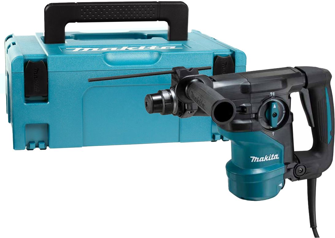 Elektro-pneumatski čekić Makita HR3001CJ, SDS-plus, 1050W, Makpac kofer