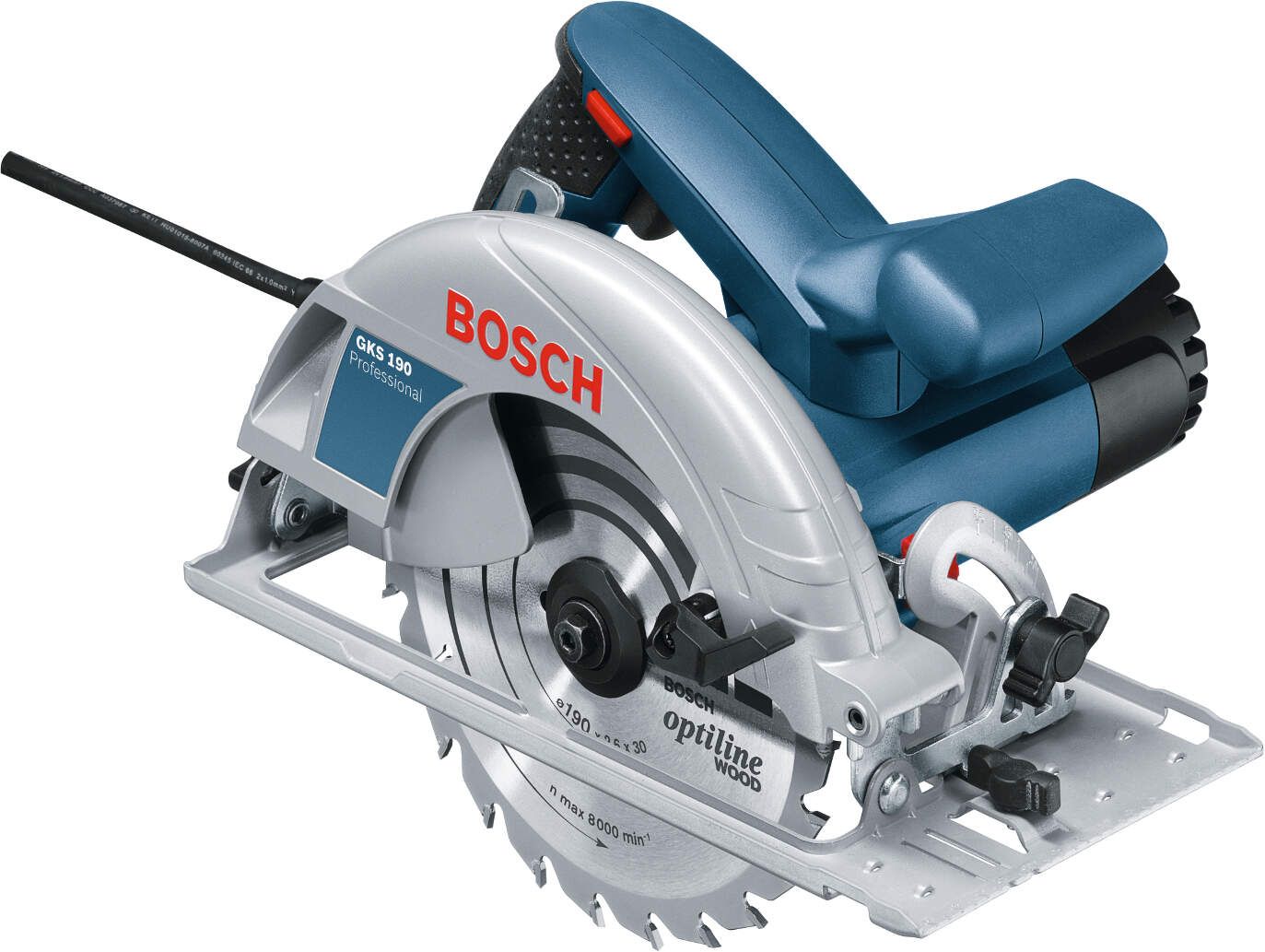 Kružna testera-cirkular Bosch GKS 190, 1400W, 0601623000