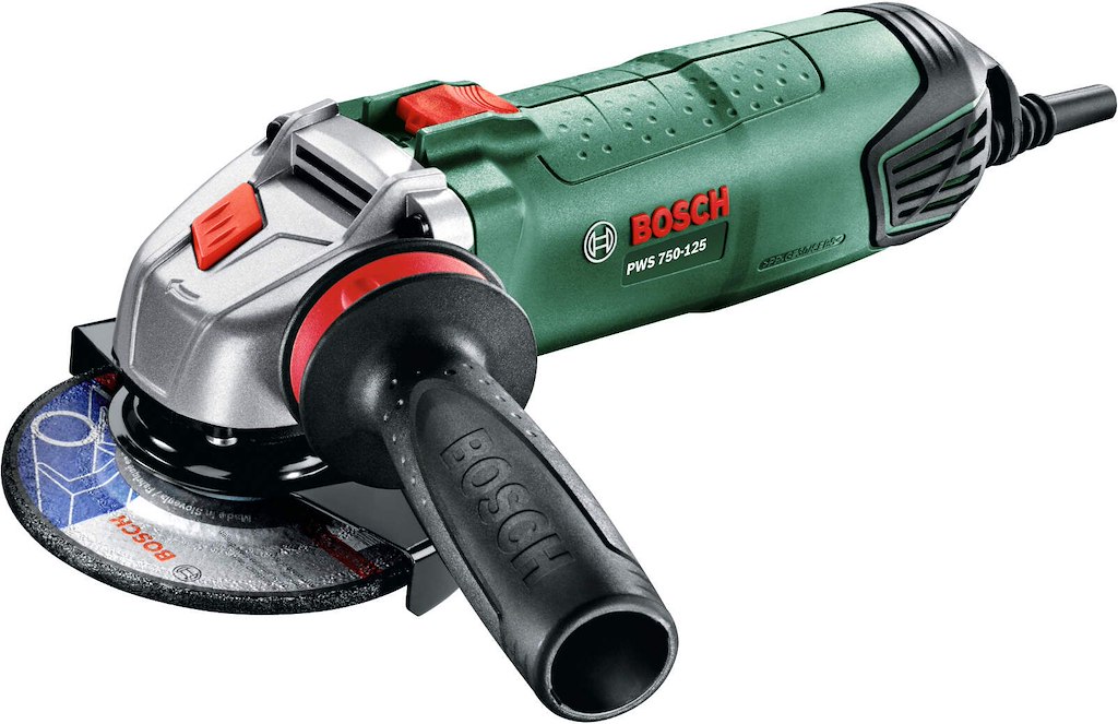 Ugaona brusilica Bosch PWS 750-125, 750W, 125mm, 06033A240D