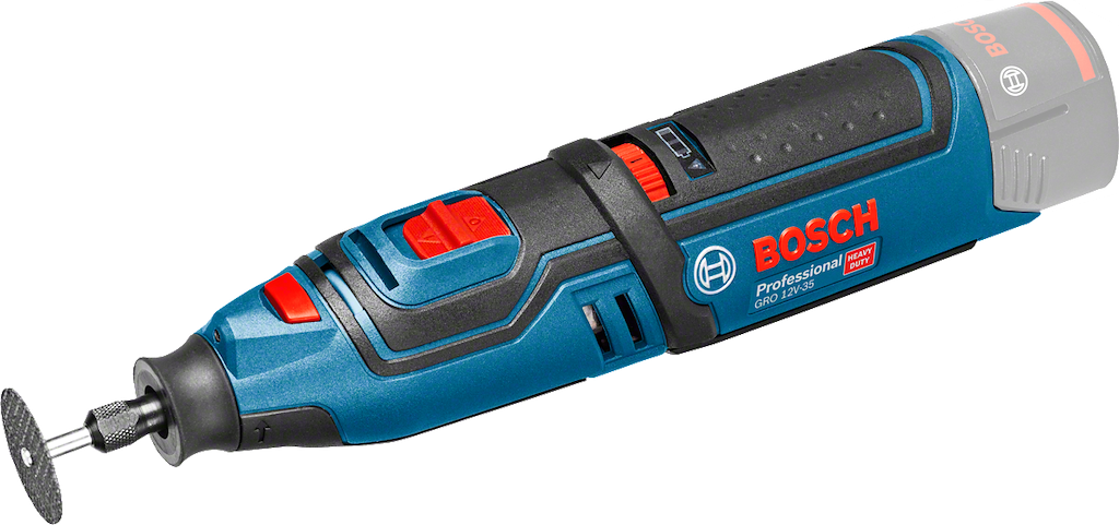 Akumulatorski rotacioni alat Bosch GRO 12V-35, bez baterija i punjača, 06019C5000