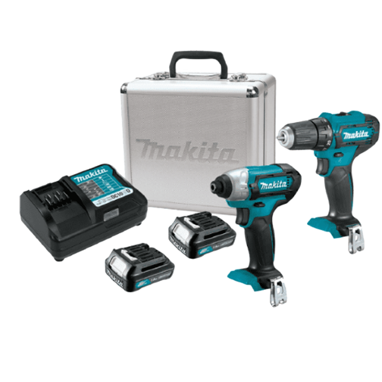 Akumulatorski set alata Makita CLX224X, Makita DF333D + Makita TD110D