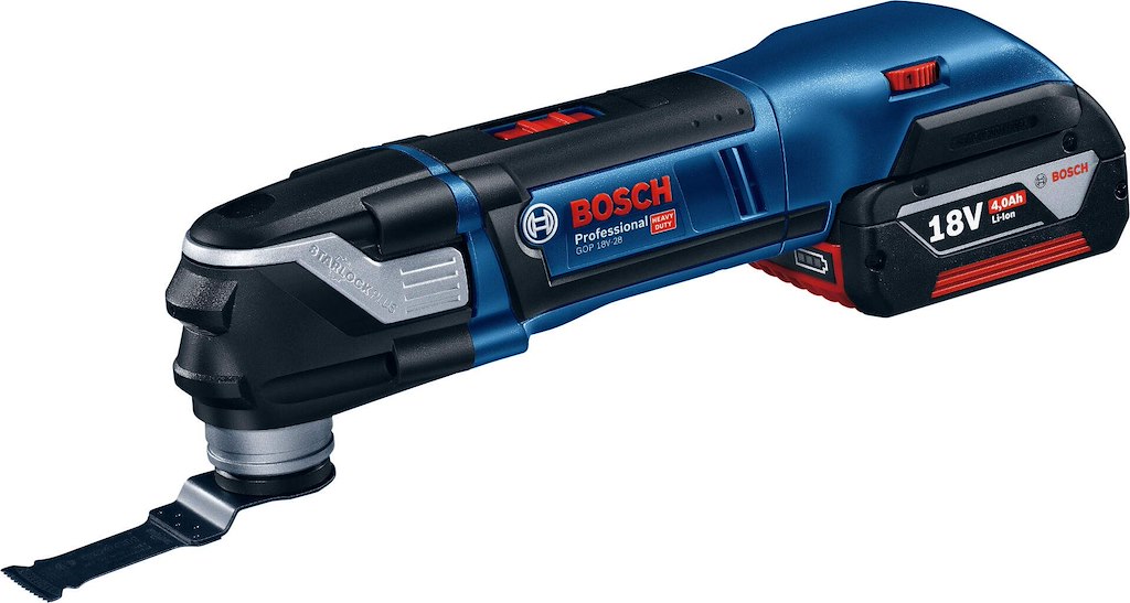 Akumulatorski višenamenski alat / Renovator Bosch GOP 18V-28, 2×5.0Ah, 06018B6003