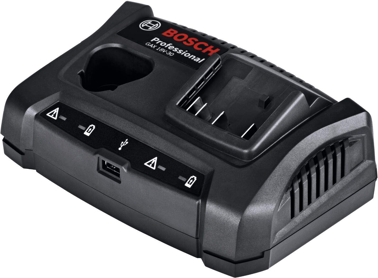 Punjač Bosch GAX 18V-30 za sve Bosch akumulatore 12V – 14.4V – 18V, 1600A011A9