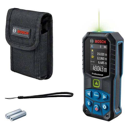 Laserski daljinomer sa zelenom tačkom Bosch GLM 50-27 CG, domet 50m, 0601072U00