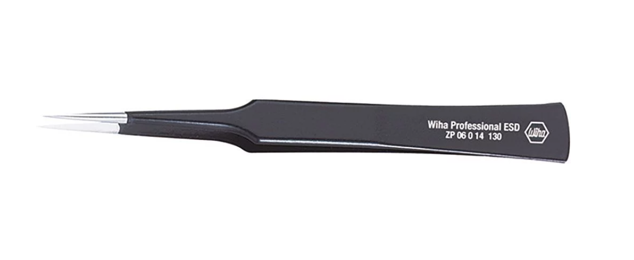 Wiha pinceta ESD TIP GG 130mm W 32347