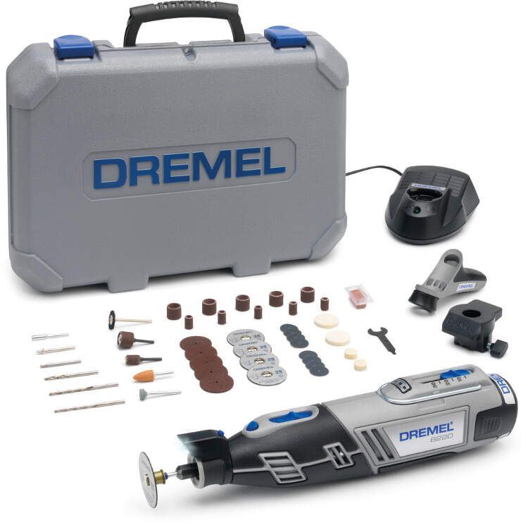 Akumulatorski višenamenski alat Dremel 8220 (2/45) sa 45 komada pribora, F0138220JH