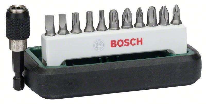 12-delni set bitova odvrtača Standard, mešani (S, PH, PZ, T) Bosch 2608255994
