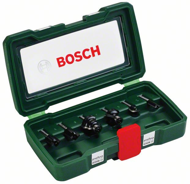 6-delni set TC glodala (1/4″ prihvat) Bosch 2607019462