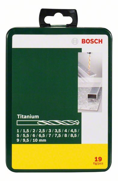 19-delni set HSS-TiN burgija za metal Bosch 2607019437