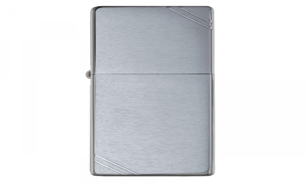 Zippo Vintage Slashes Brushed Chrome