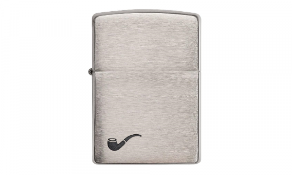 Zippo Brushed Chrome Pipe