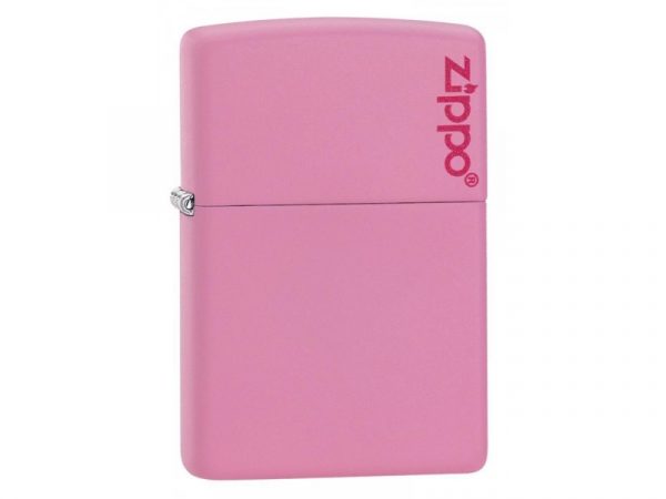 Zippo Pink Matte w/ logo
