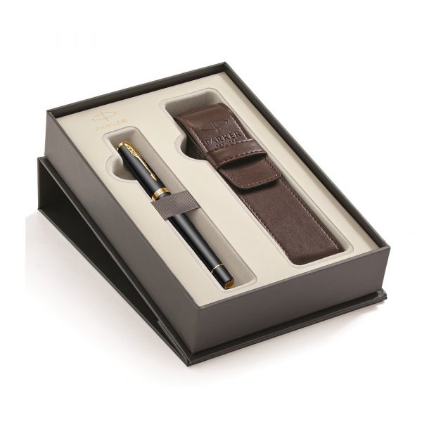 Parker poklon SET Royal Urban Black GT – Roler + Futrola