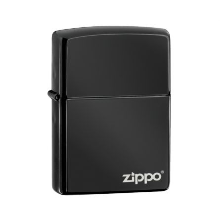 Zippo Ebony w/ Zippo Logo