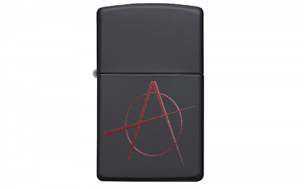 Zippo Anarchy Black Matte