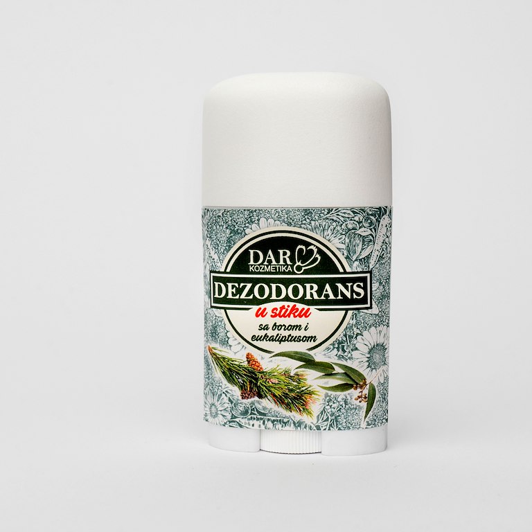 Prirodni dar dezodorans u stiku – bor i eukaliptus
