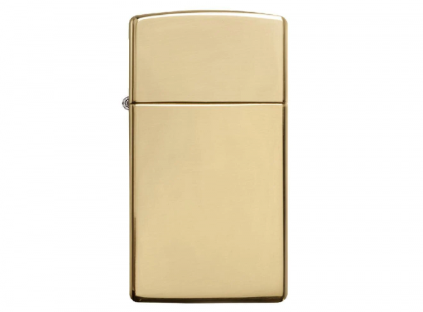 Zippo Slim High Polish Brass