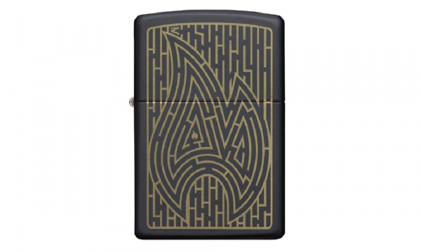 Zippo w/ Maze Design