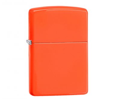 Zippo Reg.Neon Orange