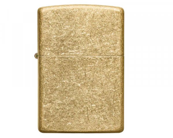 Zippo Tumbled Brass