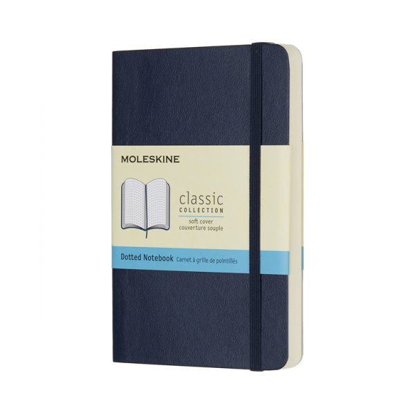 Moleskine Plavi tačke Meki povez