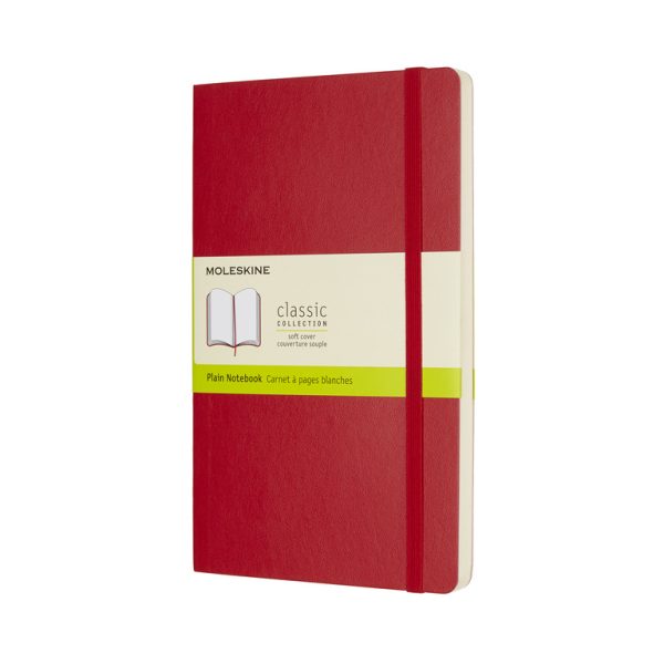 Moleskine Crveni prazan Meki povez