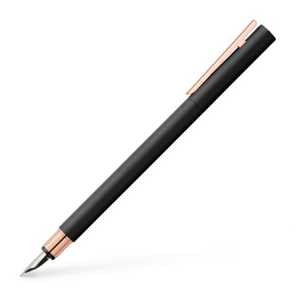 Faber Castell Naliv pero NEO Slim matt Black rosegolden M