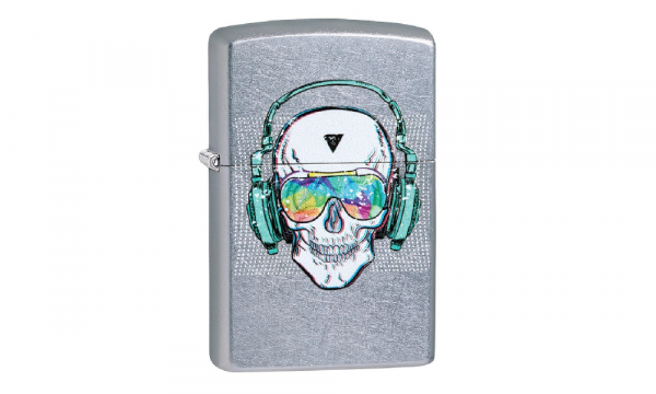 Zippo Skull Headphone Design