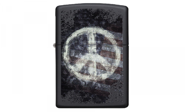 Zippo Peace On Flag