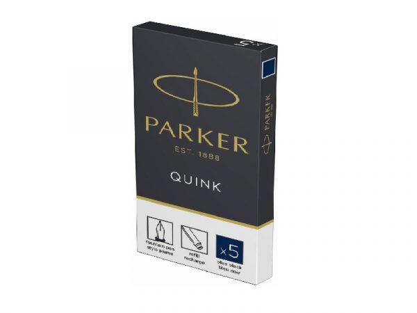 PARKER patrone QUINK Perm. Teget 1/5 BL