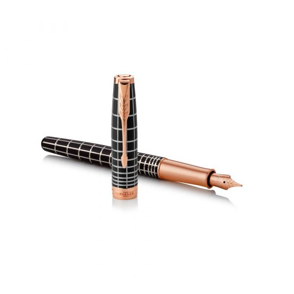 PARKER Royal NP SONET Brown 18K zlato