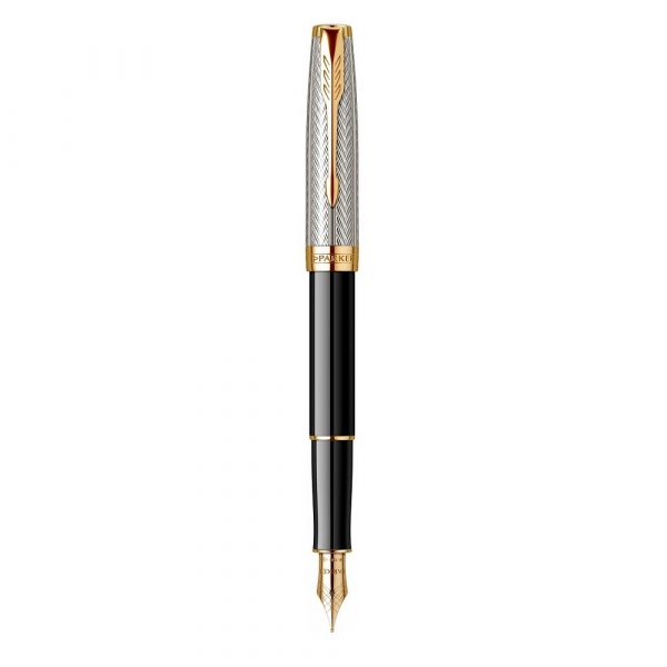 PARKER Royal NP SONET Black Fougere 18K