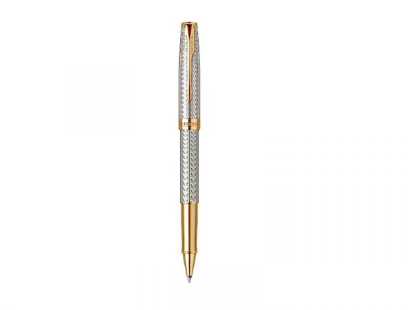 PARKER Royal RO SONET Silver Fougere 18K