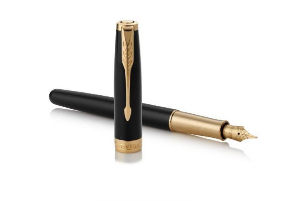 PARKER Royal NP SONET Black GT 18K F