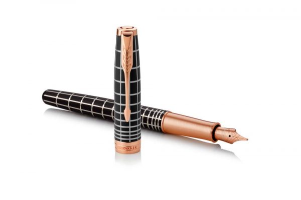 PARKER Royal NP SONET Brown 18K zlato