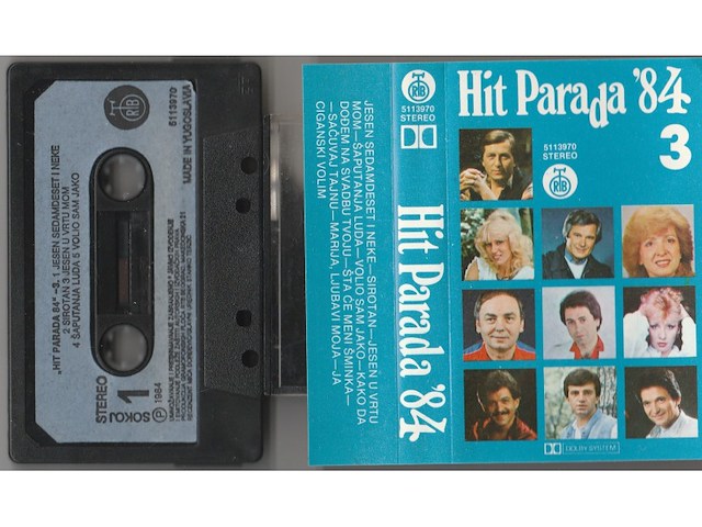 HIT PARADA 84-3 - Razni izvođači