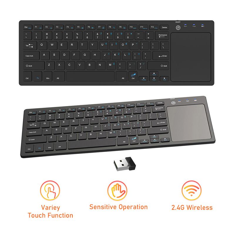 Tastatura Wireless sa touchpadom Asus KB001 crna