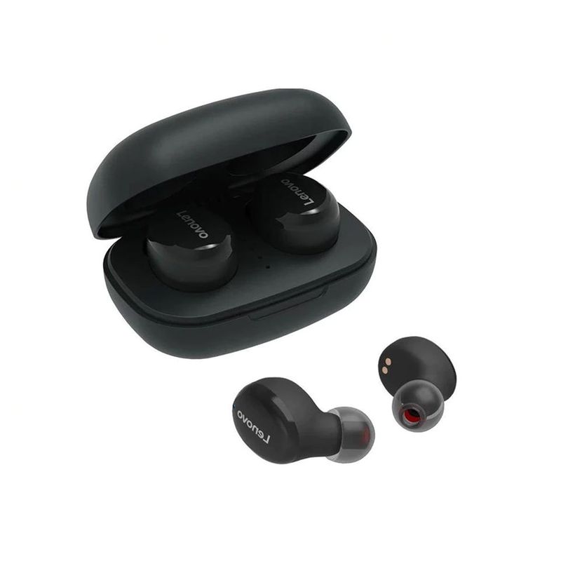 Bluetooth slusalice Lenovo TWS Earbuds H301 Airpods crne